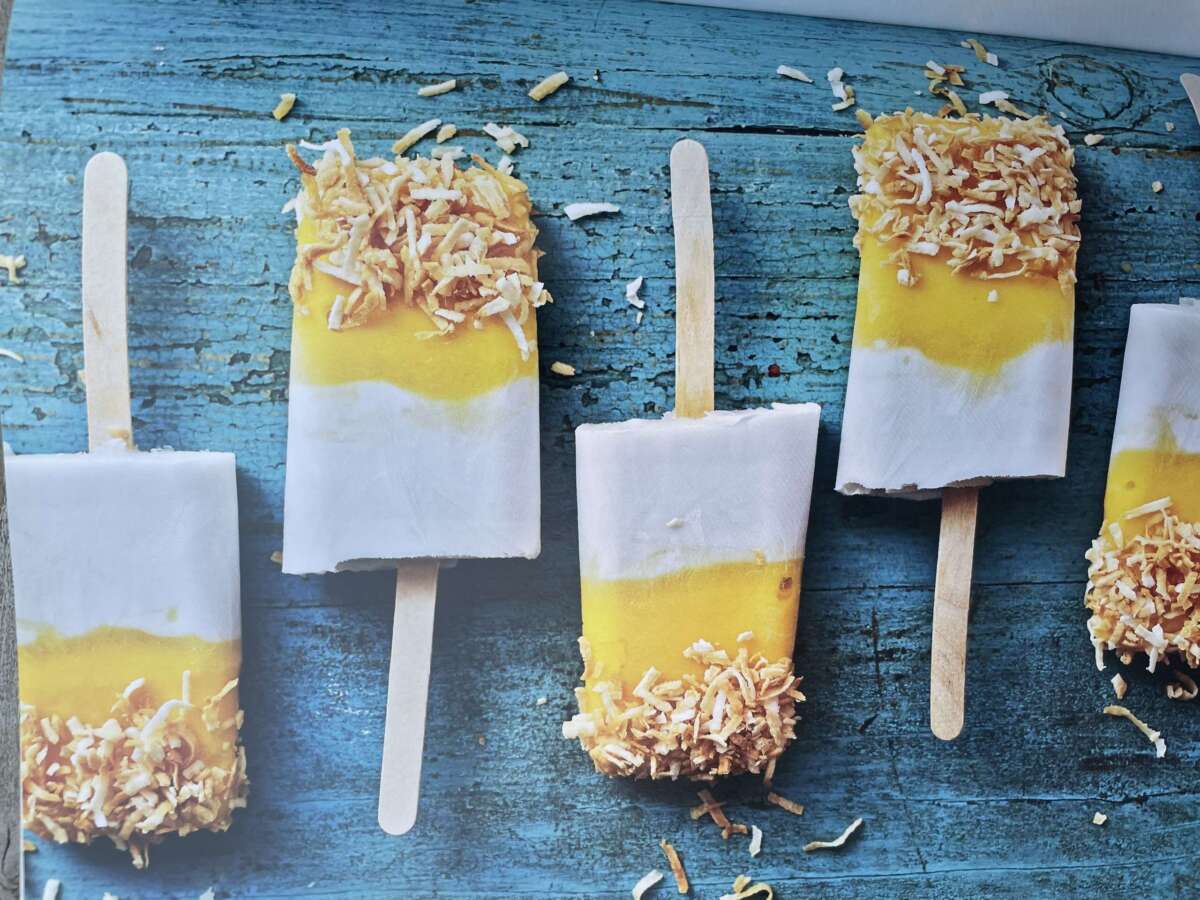Fresh and Cold Coconut Mango Popsicles – Biofeedback Health & Wellness